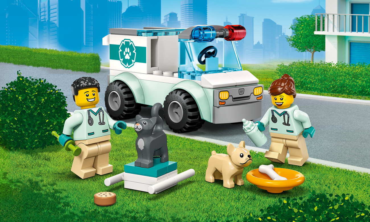 LEGO City 60382 Karetka weterynaryjna - Klocki LEGO® - Sklep ...