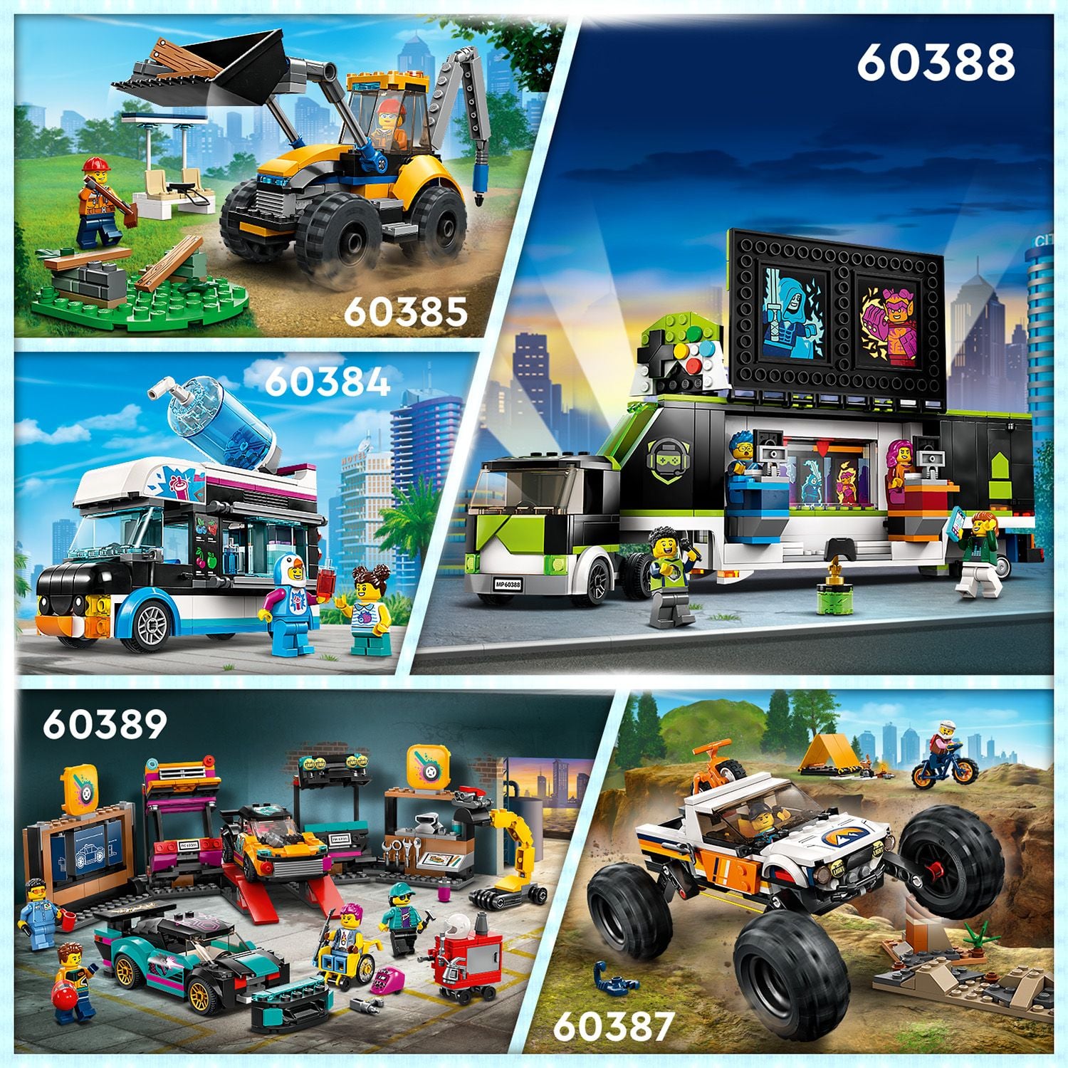 LEGO City 60388 Ciężarówka na turniej gier - Klocki LEGO® - Sklep ...
