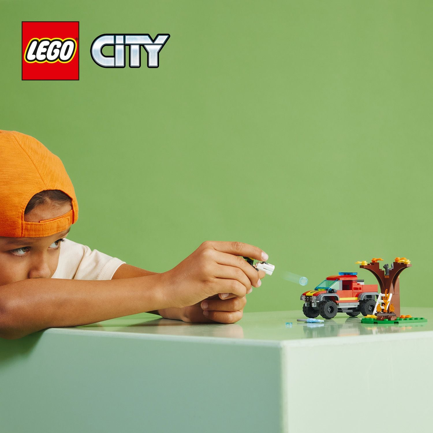 LEGO City 60393 Wóz strażacki 4x4 - misja ratunkowa - Klocki LEGO ...