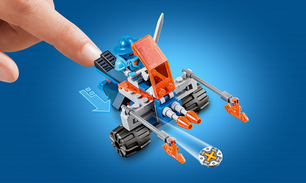 LEGO Nexo Knights Pojazd bojowy Knighton - Klocki LEGO® - Sklep ...