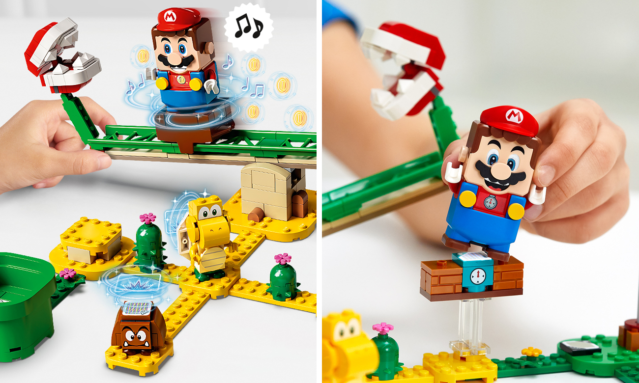 LEGO Super Mario 71365 Megazjeżdżalnia Piranha Plant - Klocki LEGO ...