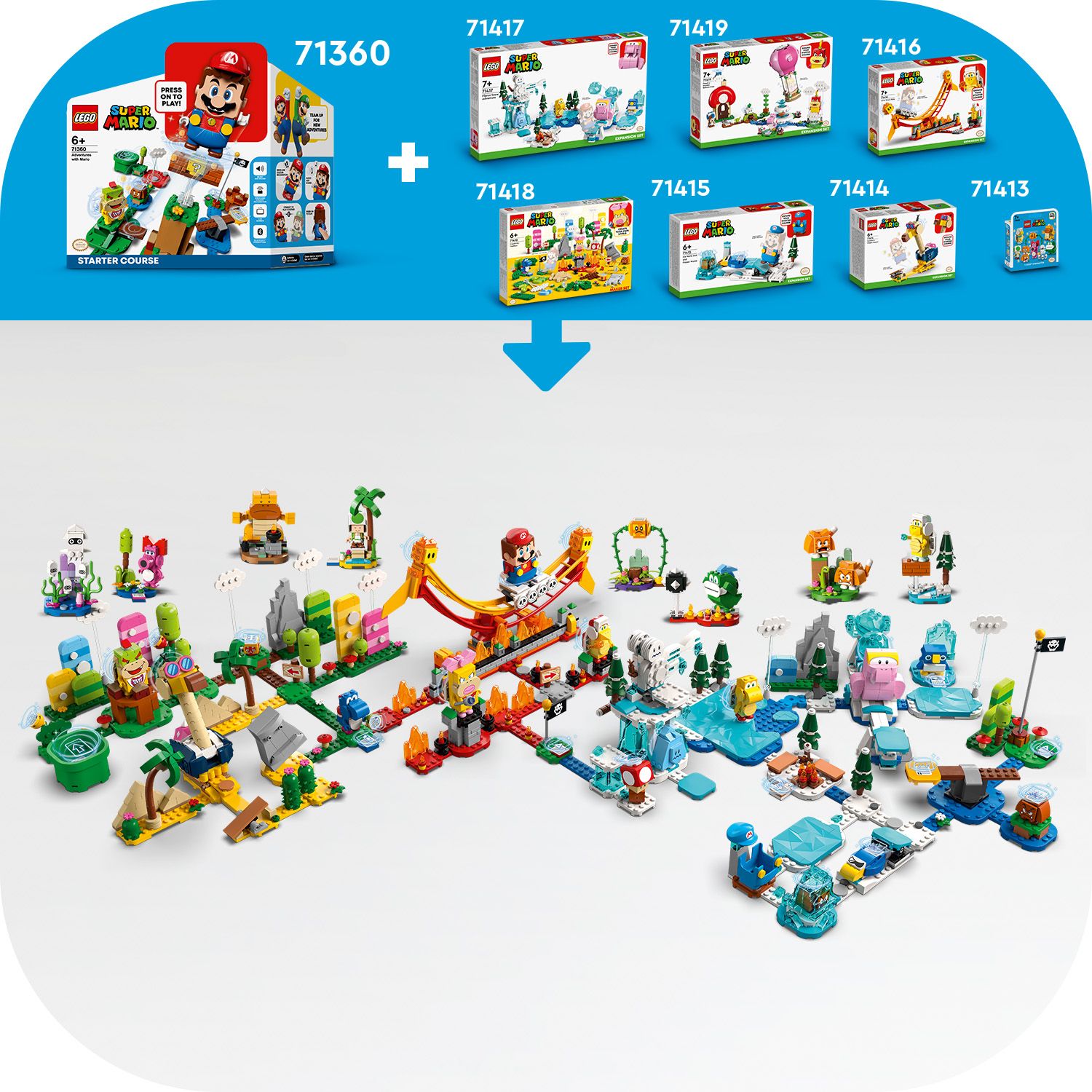 LEGO Super Mario 71418 Kreatywna skrzyneczka – zestaw twórcy - Klocki ...