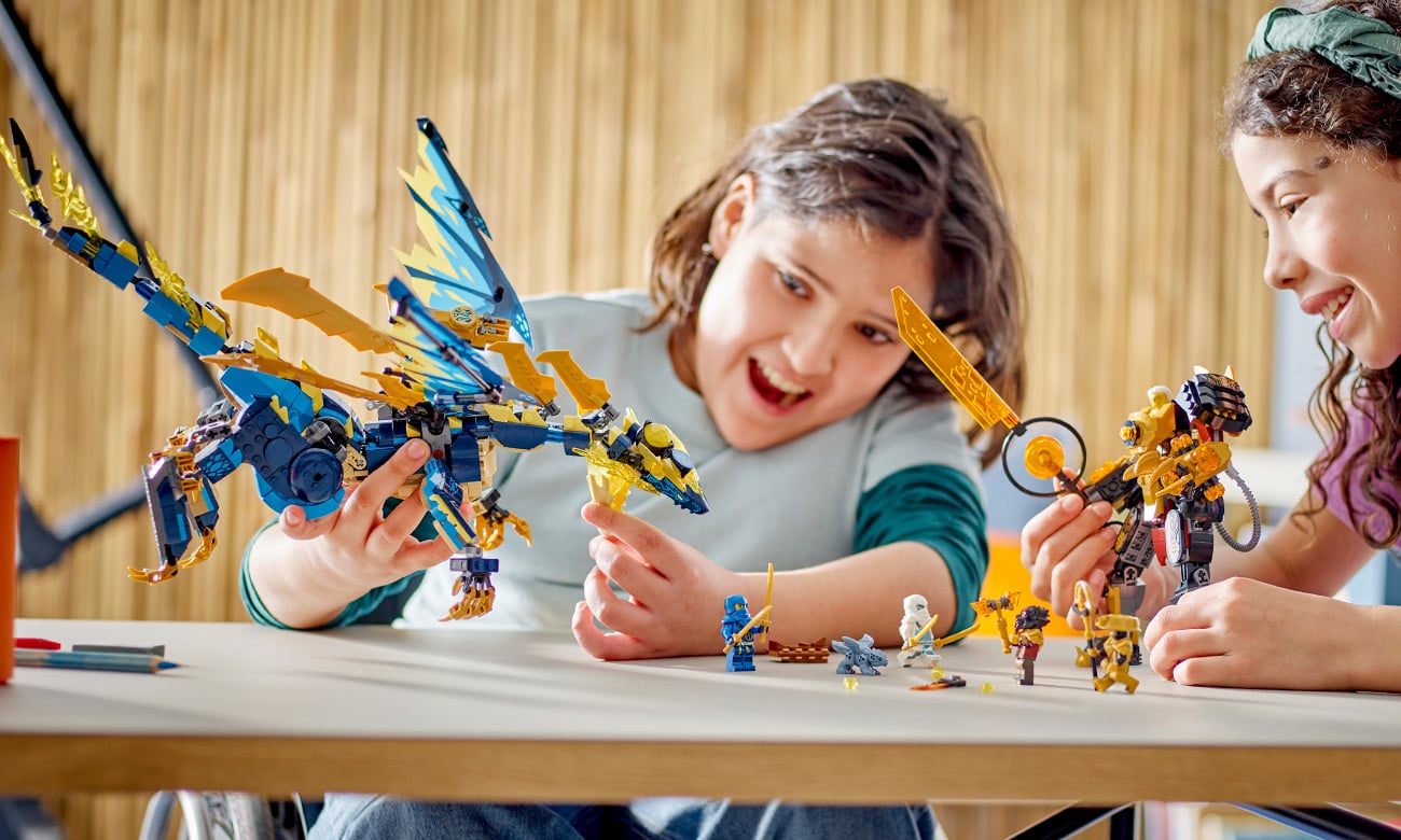 LEGO OUTLET - Ninjago 71796 Smok żywiołu kontra mech cesarzowej - Klocki LEGO® - Sklep ...