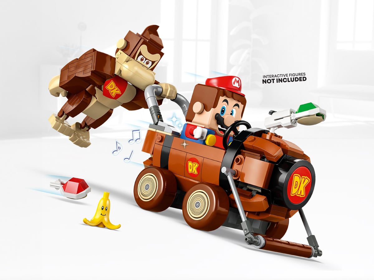 LEGO Super Mario 72033 Mario Kart – Donkey Kong i DK Jumbo - Klocki ...