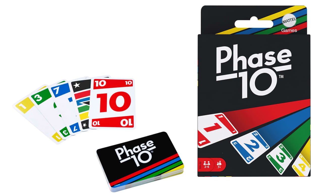 Mattel Phase 10 - Gry karciane - Sklep internetowy - al.to