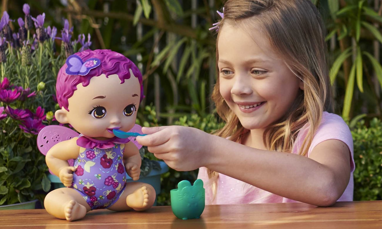 Mattel My Garden Baby Bobasek-Motylek Głodomorek Malinka - Sklep ...