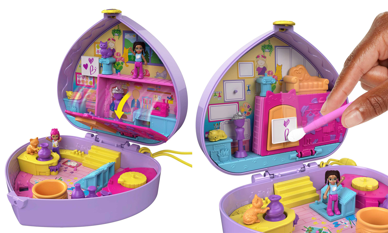 Mattel Polly Pocket Studio Art - Lalki i akcesoria - Sklep internetowy - al.to