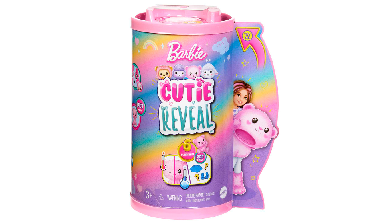 Barbie Cutie Reveal Chelsea Lalka Miś Seria Słodkie stylizacje - Lalka ...