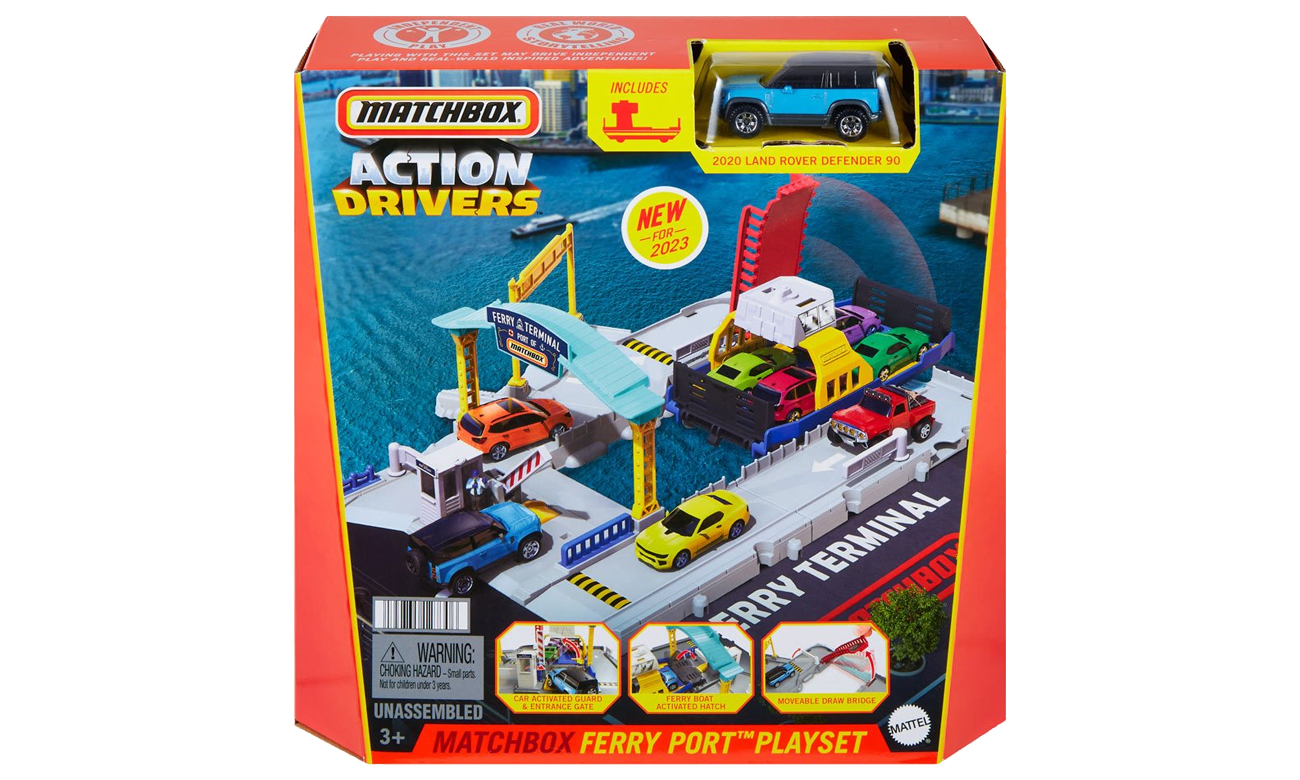 Mattel Matchbox Prawdziwe Przygody Port - Pojazd / tor i garaż - Sklep ...
