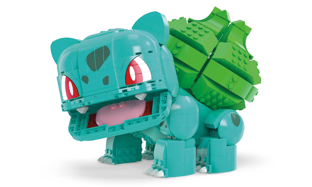 Mega Bloks Mega Construx Pokemon Duży Bulbasaur - Klocki dla dzieci ...