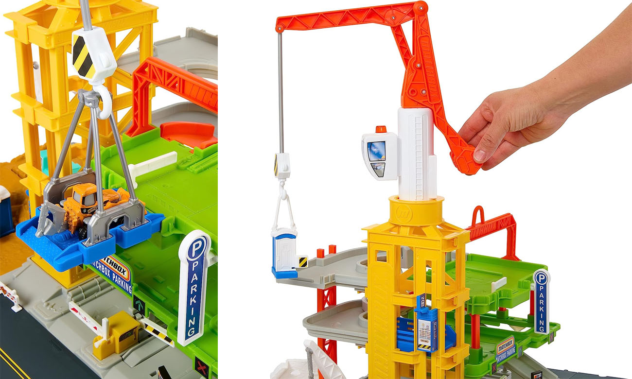 Mattel Matchbox Prawdziwe Przygody Strefa budowy - Pojazdy, tory i ...