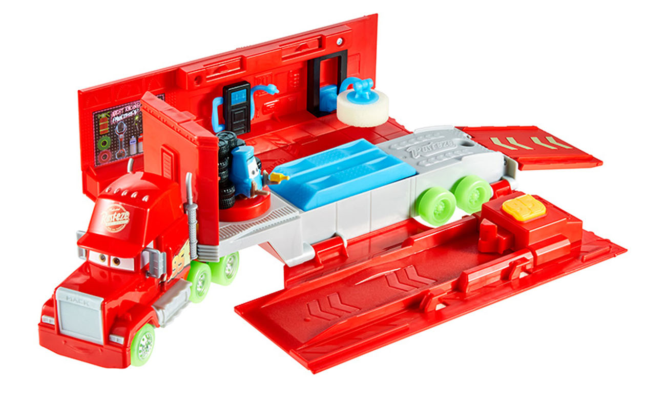 Mattel Cars Maniek Świecący w ciemnościach - Pojazdy, tory i garaże ...