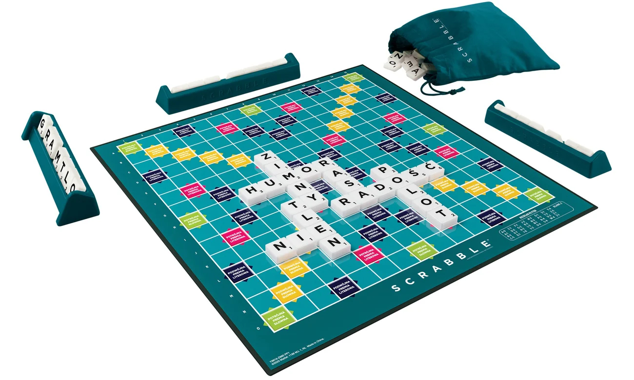 Mattel Zestaw prezentowy Scrabble + UNO - Gry słowne i liczbowe - Sklep ...