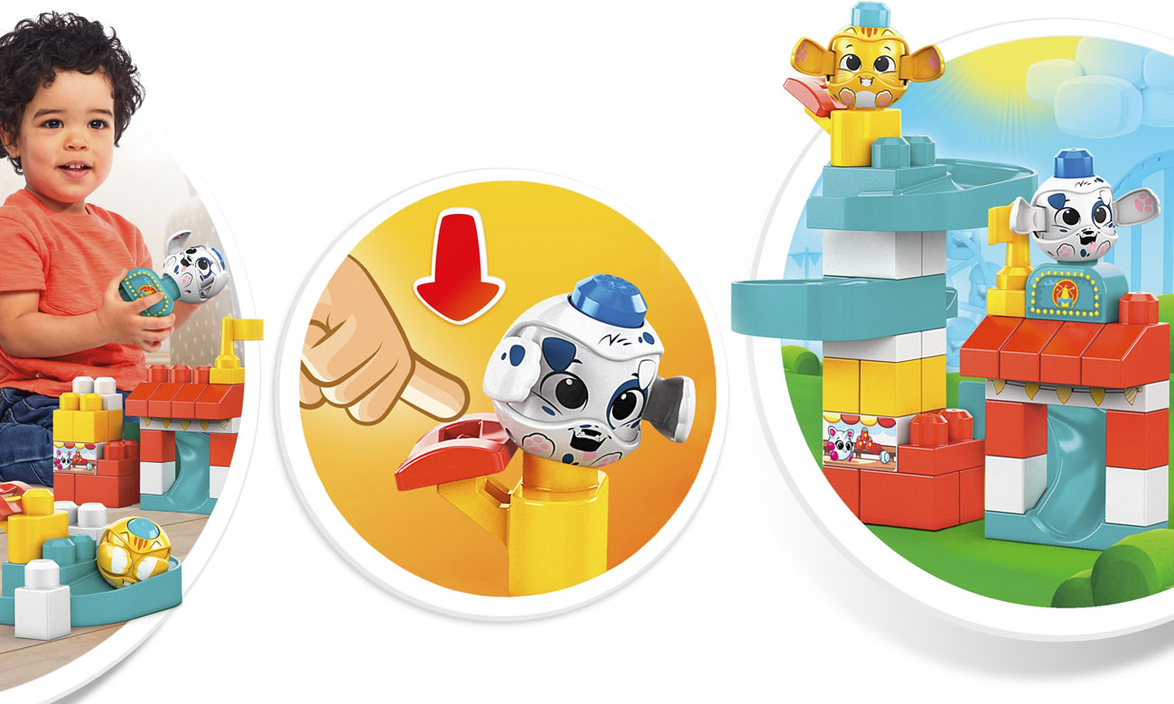 Mega Bloks Klocki A kuku Park rozrywki - Klocki dla dzieci - Sklep ...