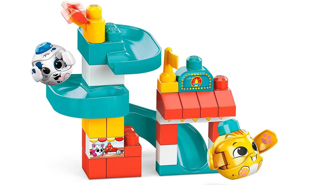 Mega Bloks Klocki „A kuku” Plac budowy Zestaw - Klocki dla dzieci ...