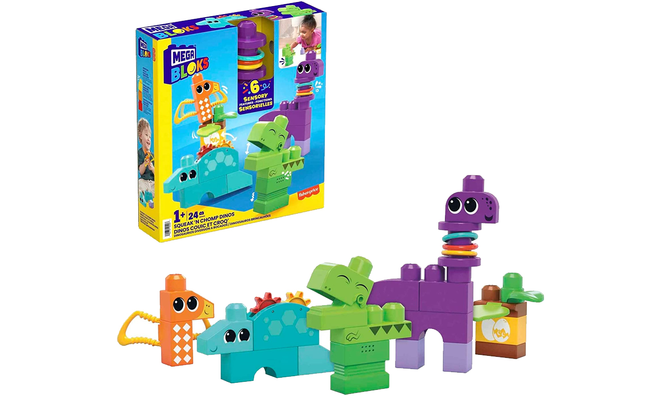 Mega Bloks Aktywizujące dinozaury - Klocki dla dzieci - Sklep ...