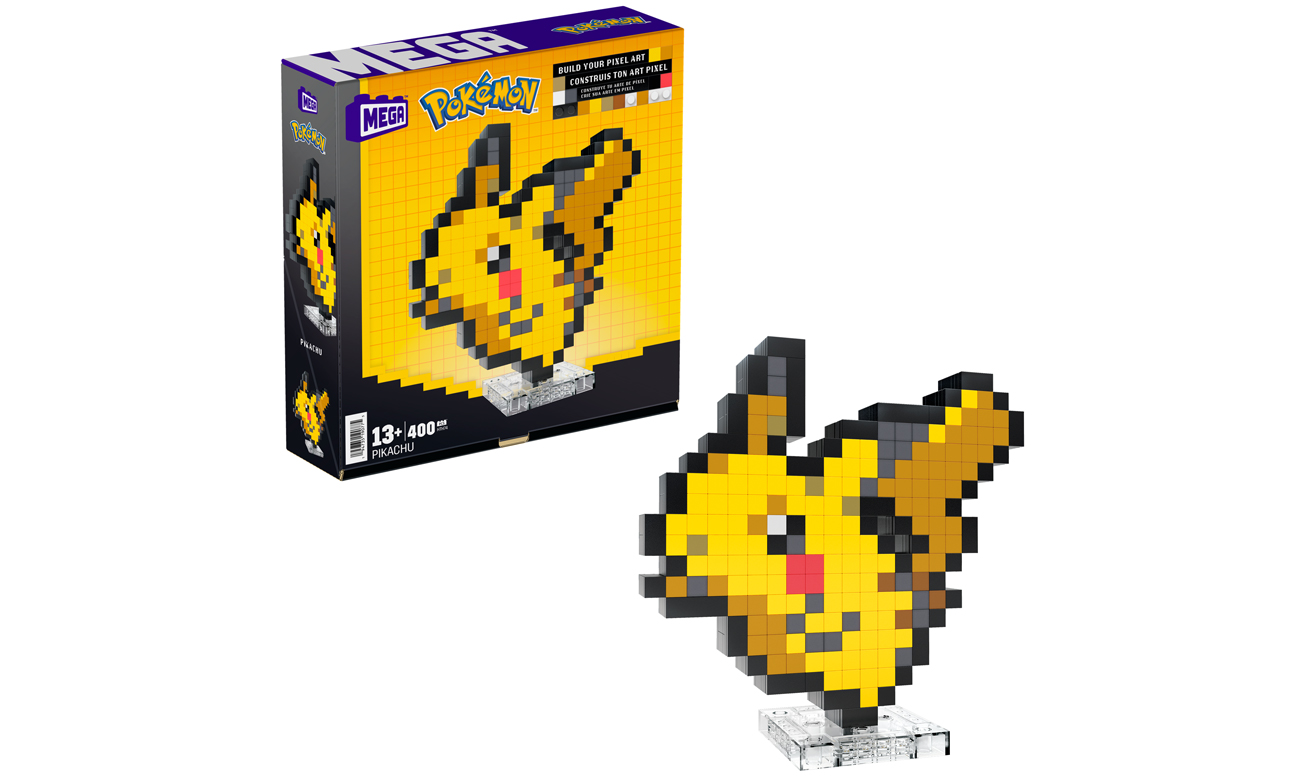 Mega Bloks Mega Construx Pokemon Pixel Pikachu - Klocki dla dzieci ...