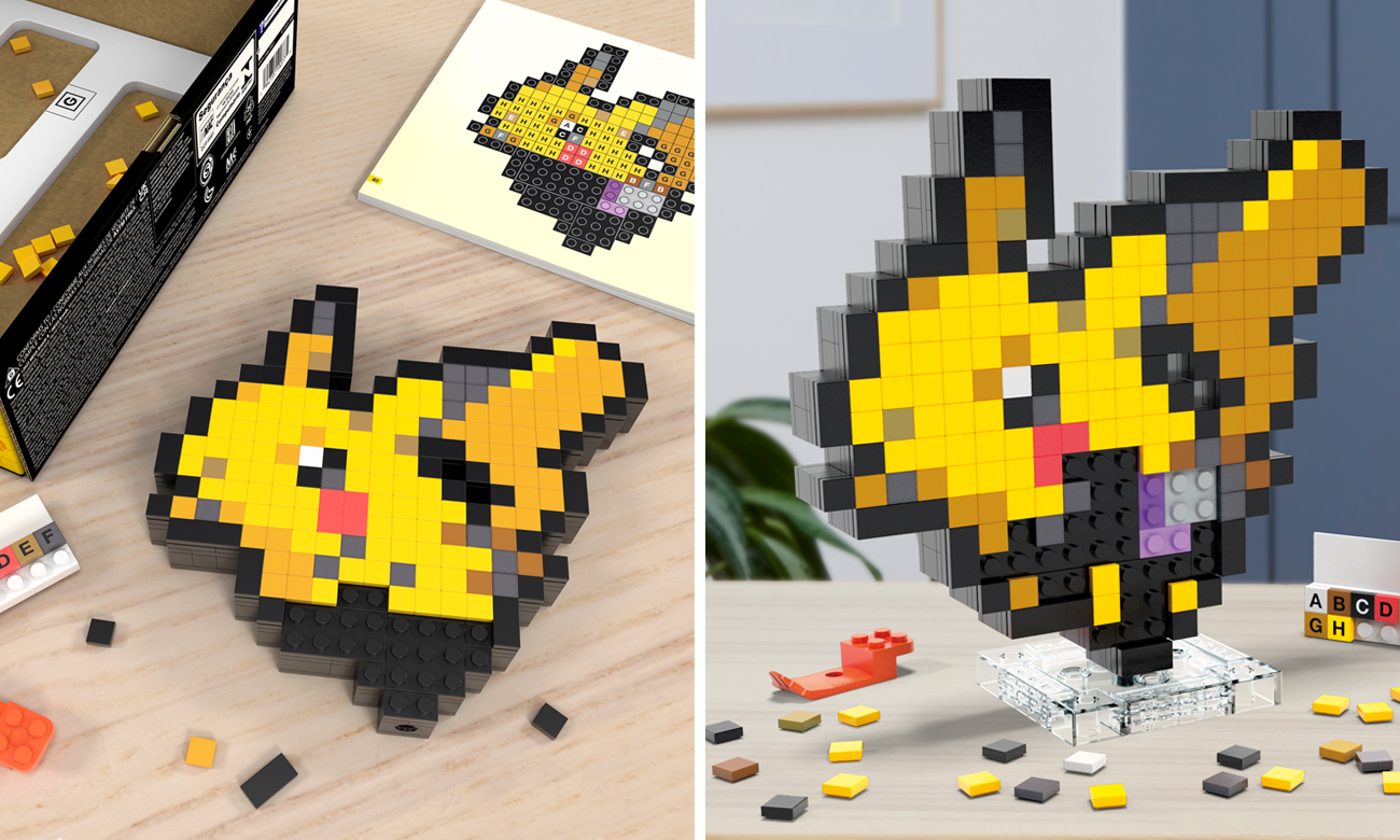 Mega Bloks Mega Construx Pokemon Pixel Pikachu - Klocki dla dzieci ...