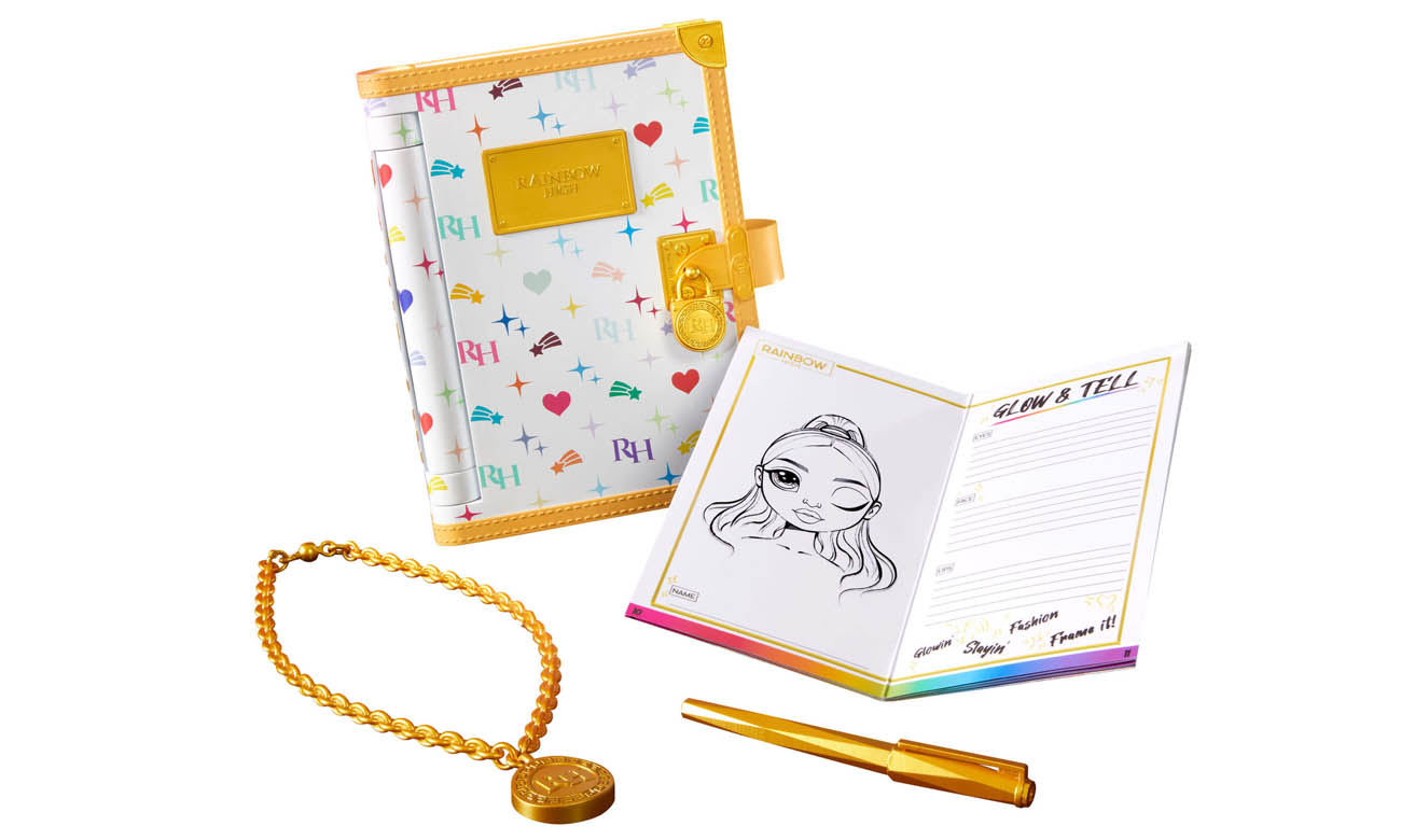Rainbow High Secret Journal - Lalka i akcesoria - Sklep internetowy - al.to