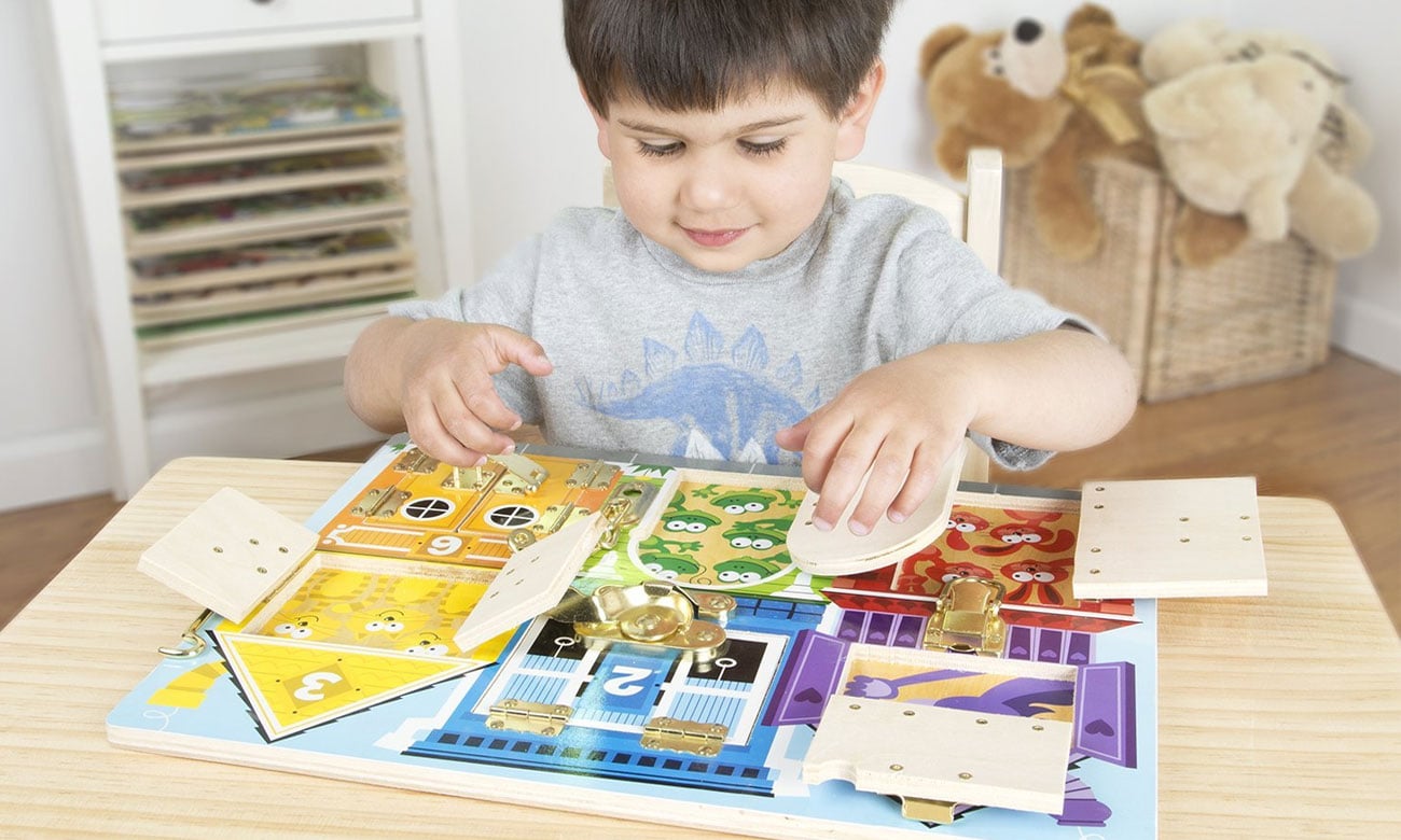 Melissa & Doug Zabawka manualna zatrzaski - Zabawki drewniane - Sklep ...