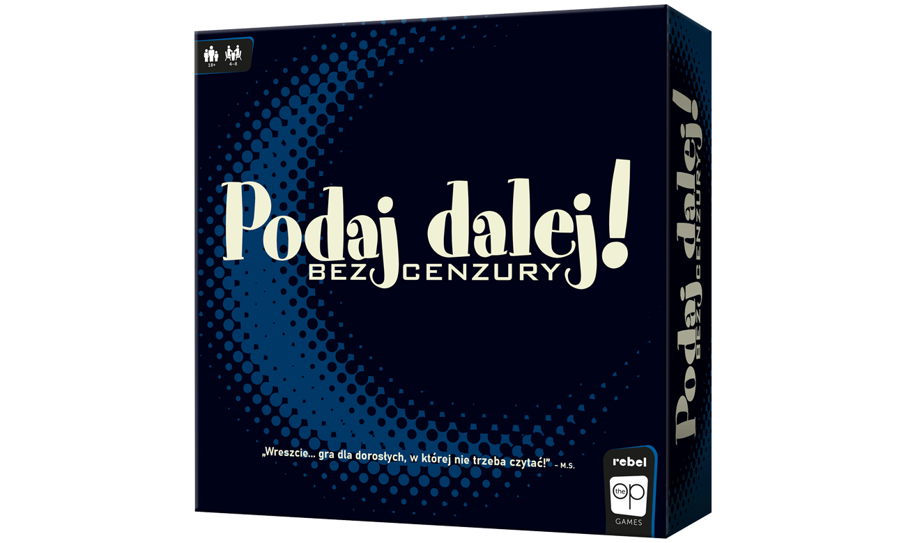 Rebel Podaj dalej! Bez cenzury - Gry słowne i liczbowe - Sklep ...