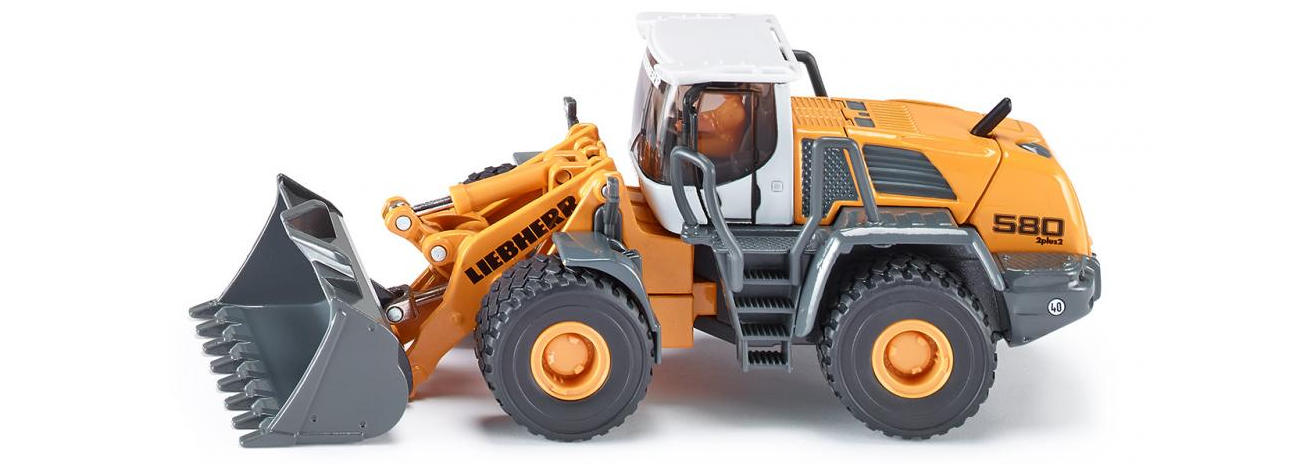 SIKU Super - Ładowarka Liebherr r580 - Pojazdy, tory i garaże - Sklep ...