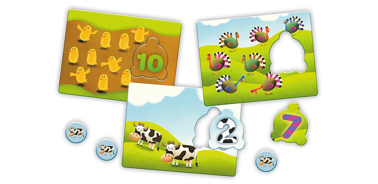 Trefl Cyferki/Mały Odkrywca - Gra słowna / liczbowa - Sklep internetowy ...