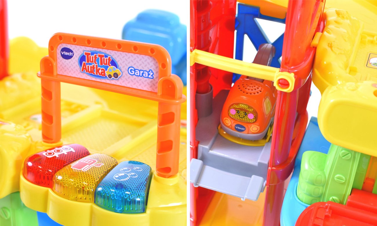 Vtech Garaż - Pojazdy, tory i garaże - Sklep internetowy - al.to