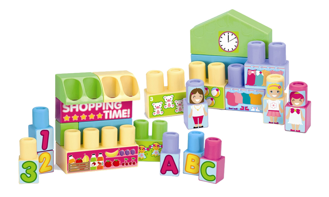 Wader Klocki Middle Blocks w boxie dla dziewczynki - Klocki dla dzieci ... Wader Klocki Middle Blocks w boxie dla dziewczynki - Klocki dla dzieci ...